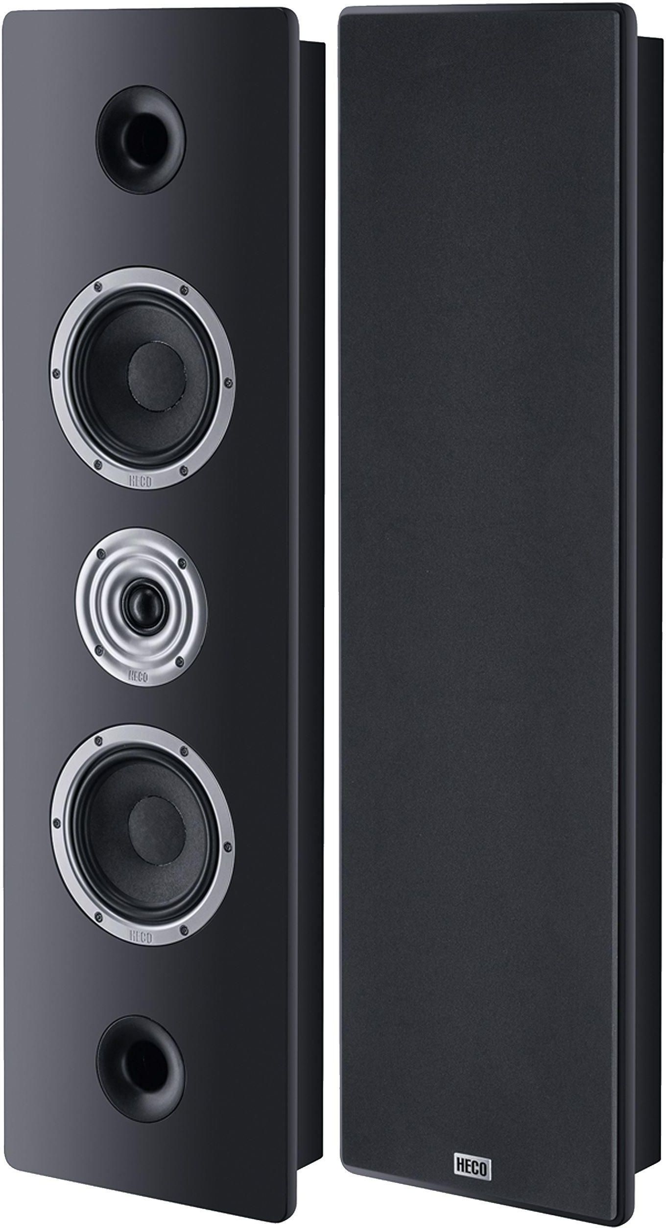 Heco Ambient 44F - Kolumny Głośnikowe Naścienne (Para) Satin Black ...