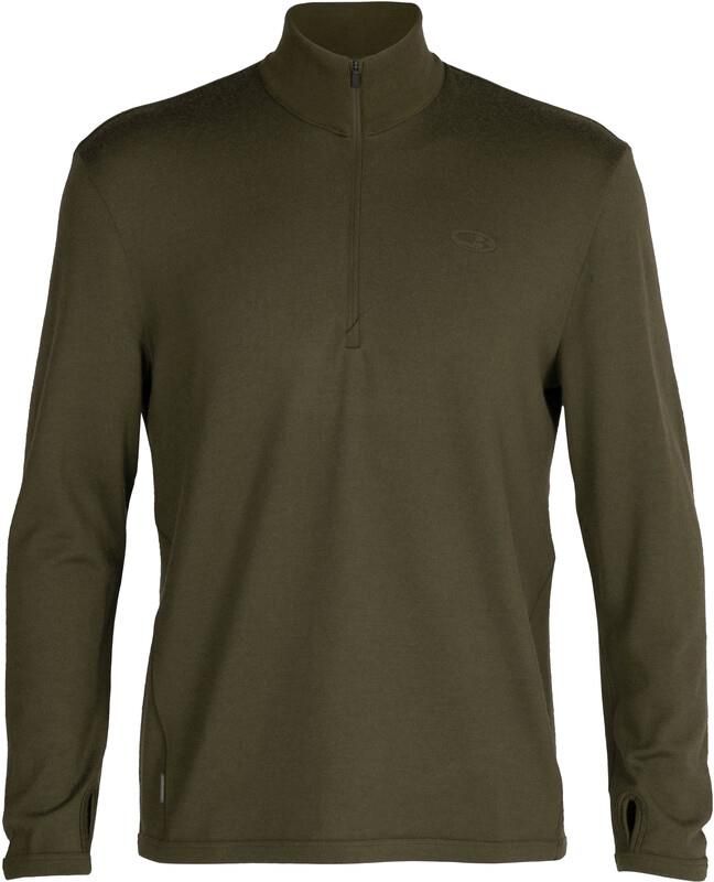 Icebreaker Original Ls Half Zip Pullover Men Oliwkowy - Ceny i opinie ...