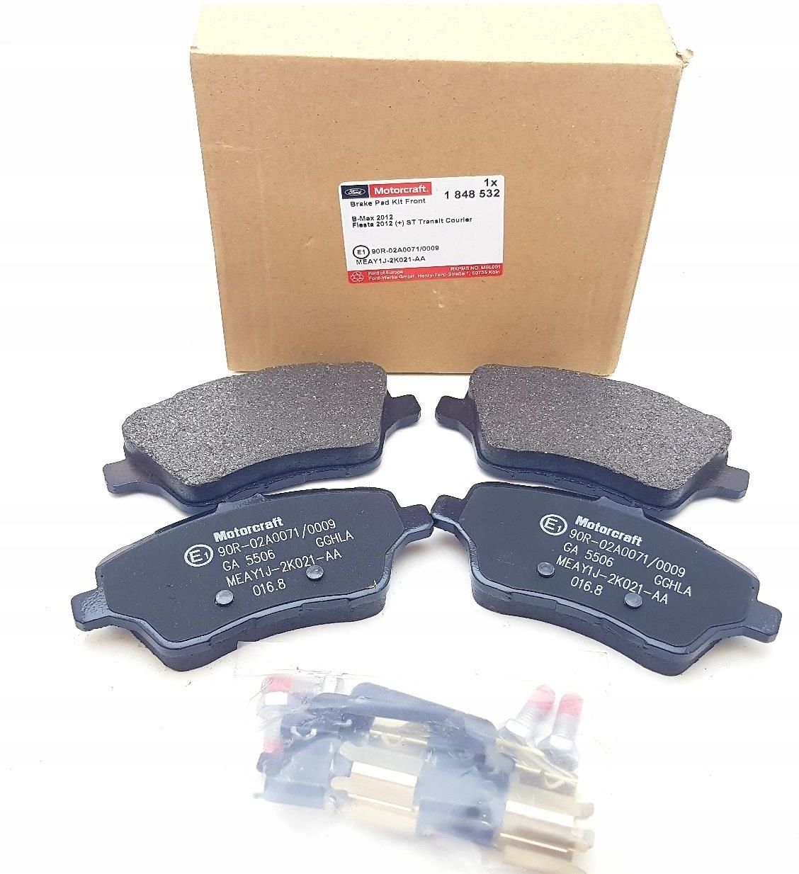 Klocki hamulcowe Ford Oe Fiesta Vi Van Klocki Hamulcowe Przód Oryginał ...