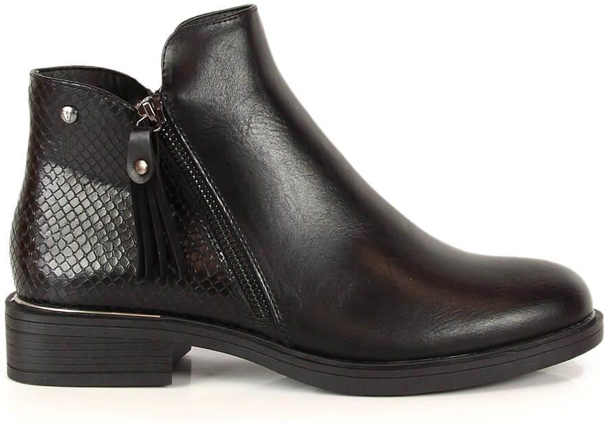 Botki damskie sztyblety skóra węża czarne Vinceza - Ceny i opinie ...