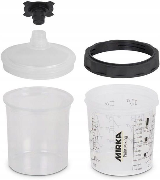 Mirka Paint Cup System 400ml 125µm 9190170400 - Opinie i ceny na Ceneo.pl