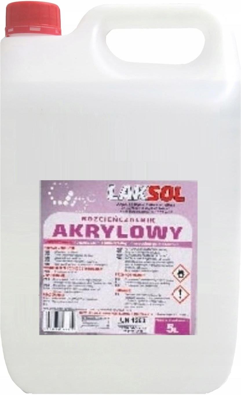 Laksol Rozcieńczalnik Akrylowy 5L 38140090A - Opinie i ceny na Ceneo.pl