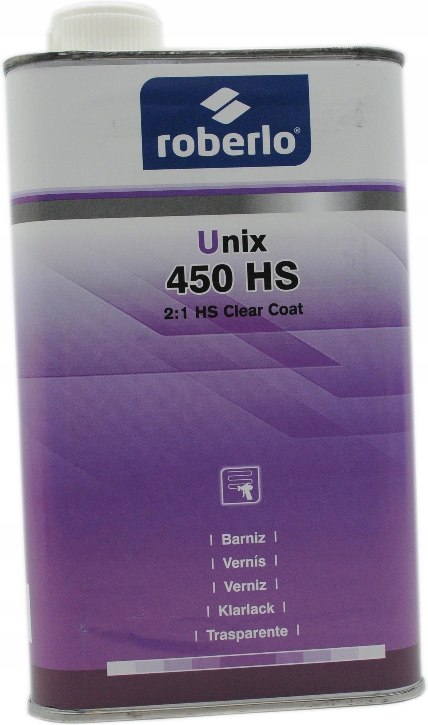 Roberlo Unix 450Hs Lakier Bezbarwny 1,5L - Opinie i ceny na Ceneo.pl