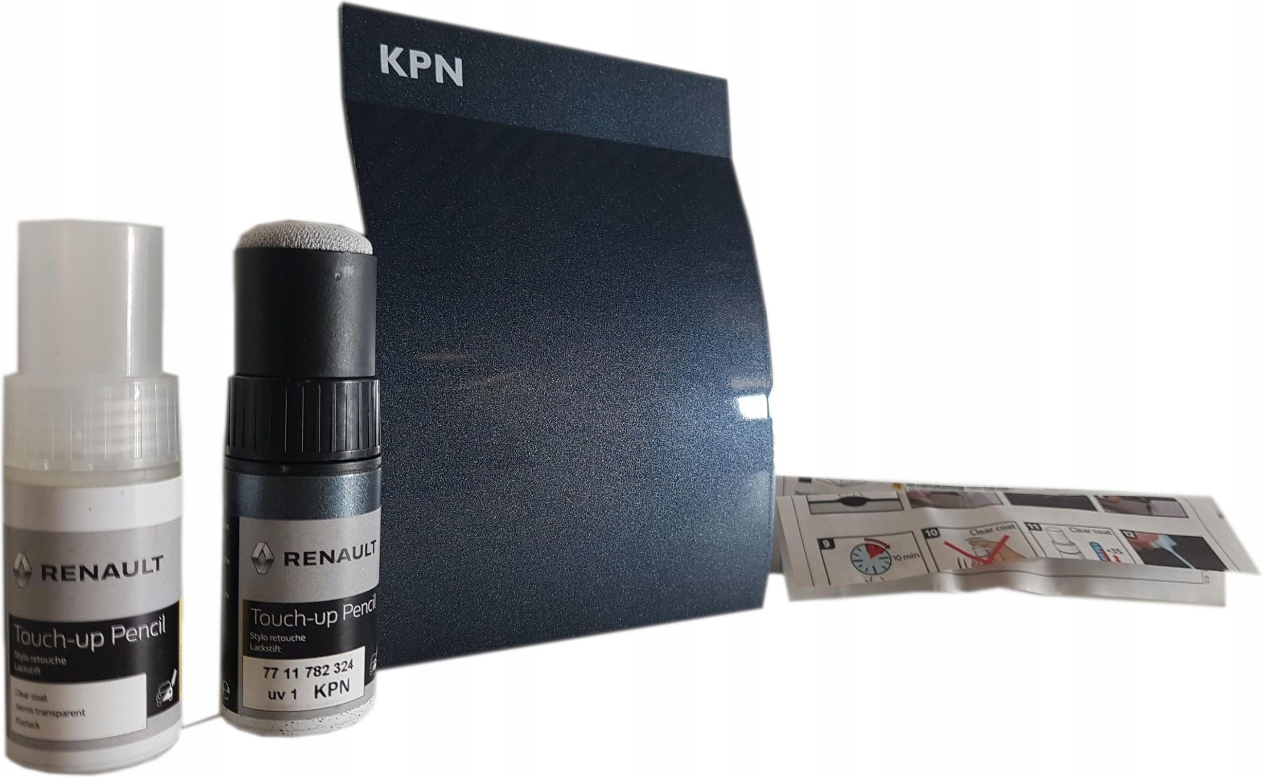 Renault Zaprawka Kolor Kpn Lakier Gris Titanium 7711782324 8ml - Opinie ...