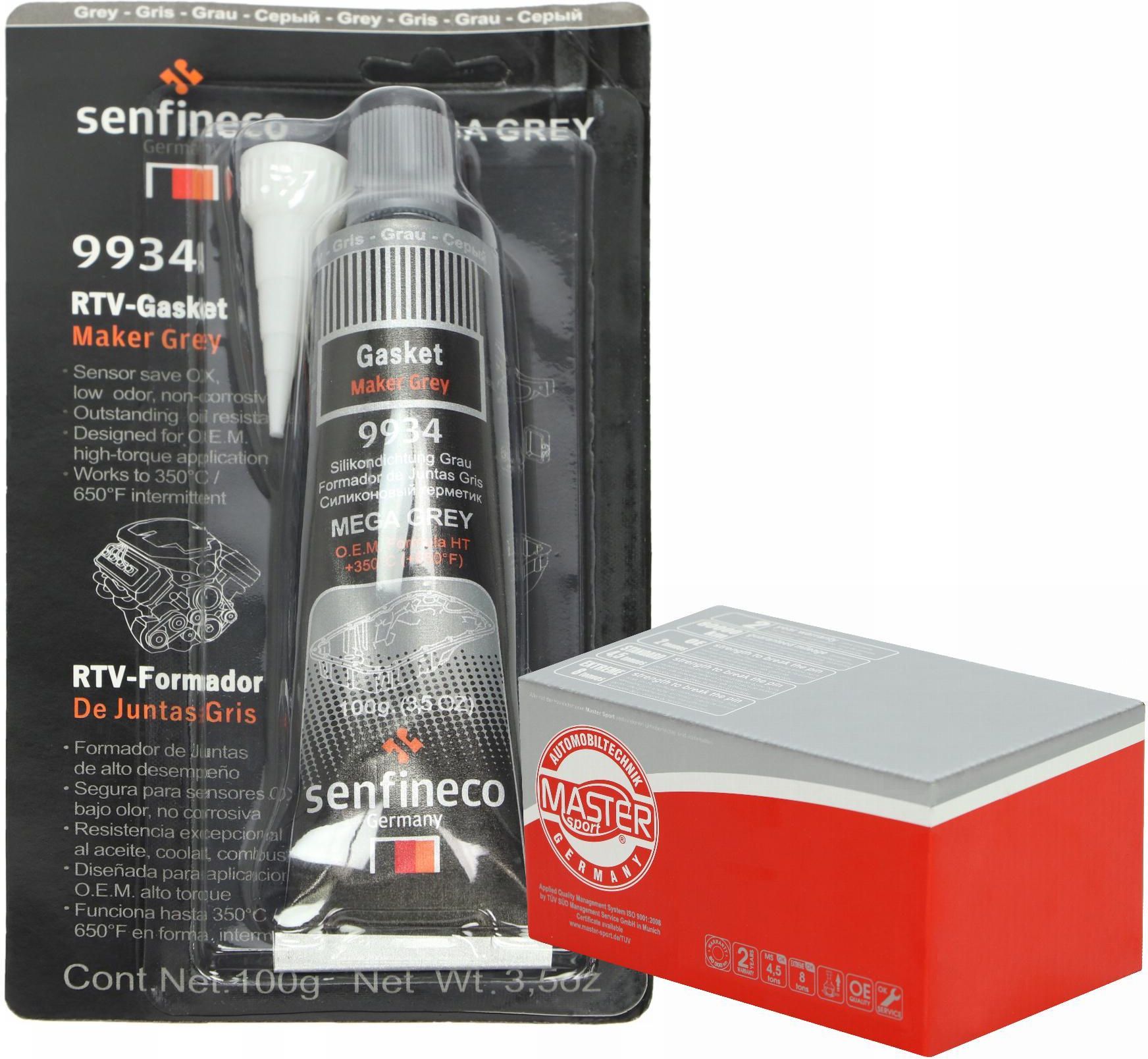 Senfineco Silikon Szary +350°C Masa Uszczelniająca 100G 9934 - Opinie i ...