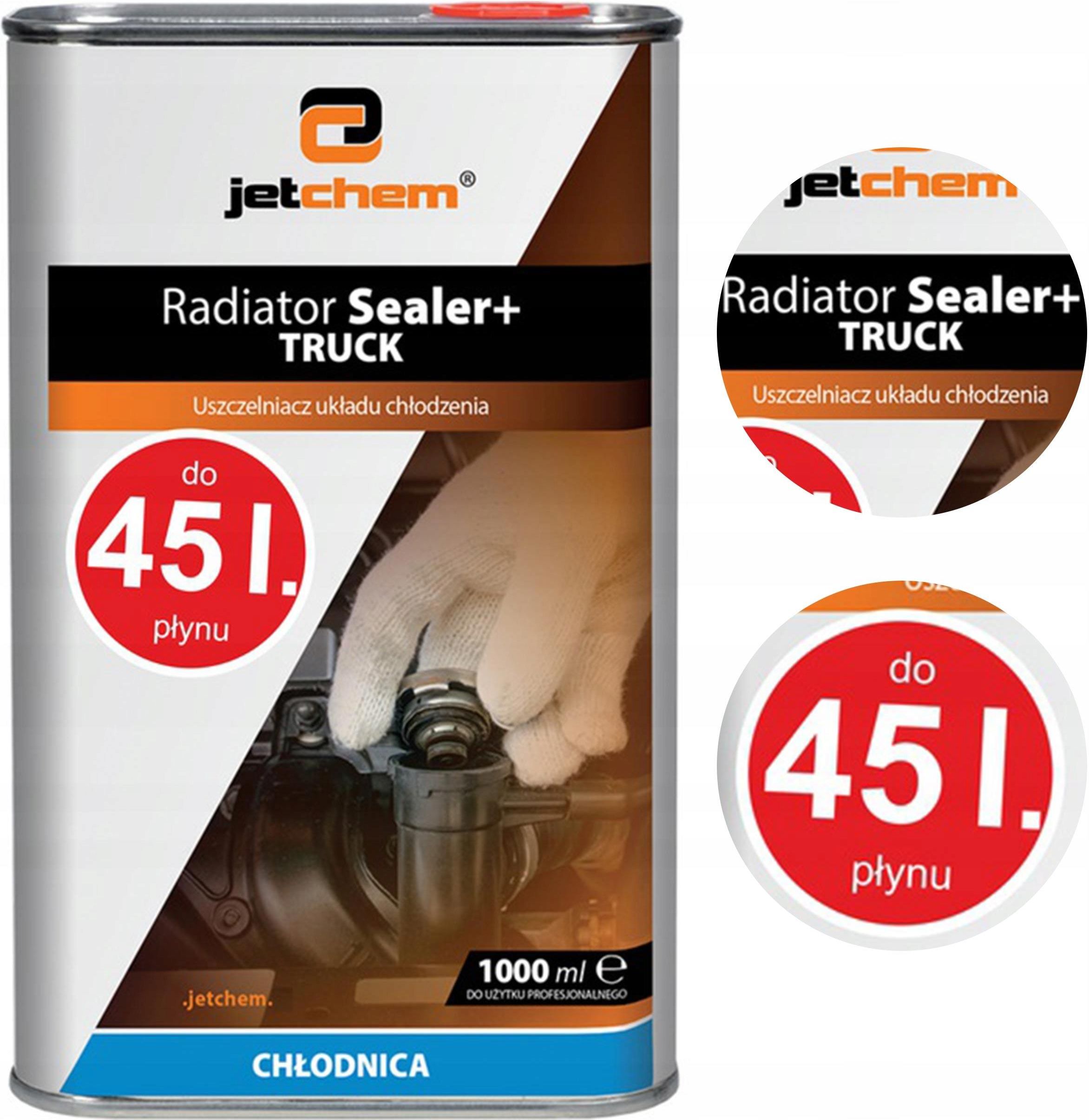 Jetchem Uszczelniacz Do Chłodnicy 1L. Truck MC_03-1 - Opinie i ceny na ...