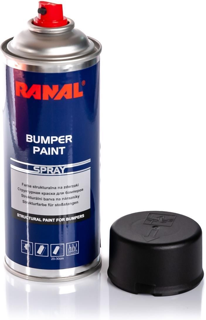 Ranal Lakier Strukturalny Do Plastiku Spray Czarny 400ml - Opinie i ...