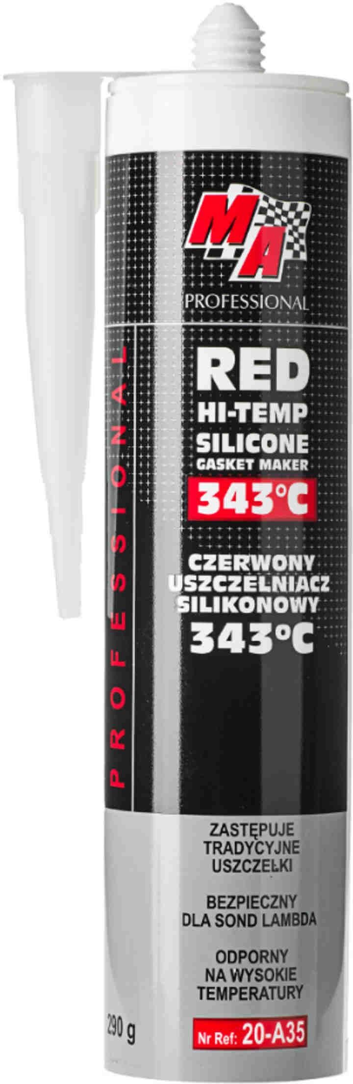 Moje Auto Silikon Czerwony Kartusz 290G +343C 6546546 - Opinie i ceny ...