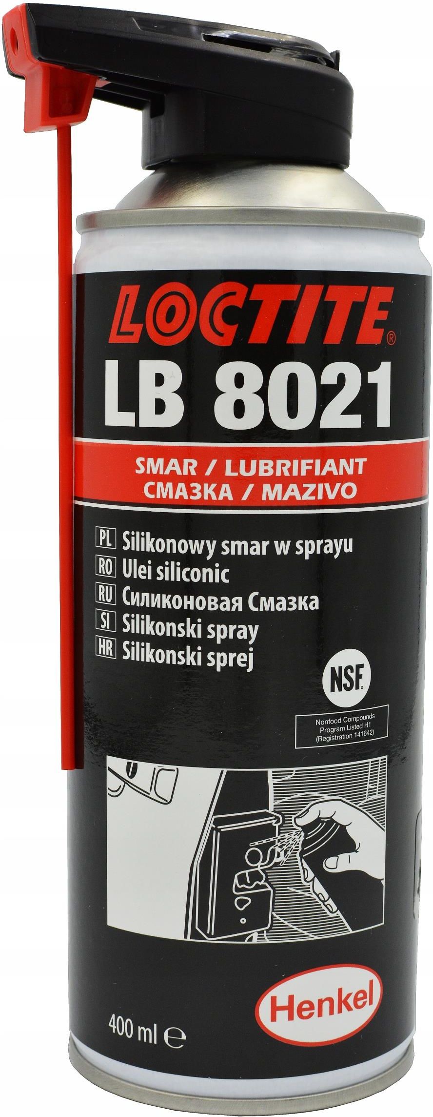 Loctite Lb 8021 400ml Uniwersalny Olej Silikonowy 2385331 - Opinie i ...