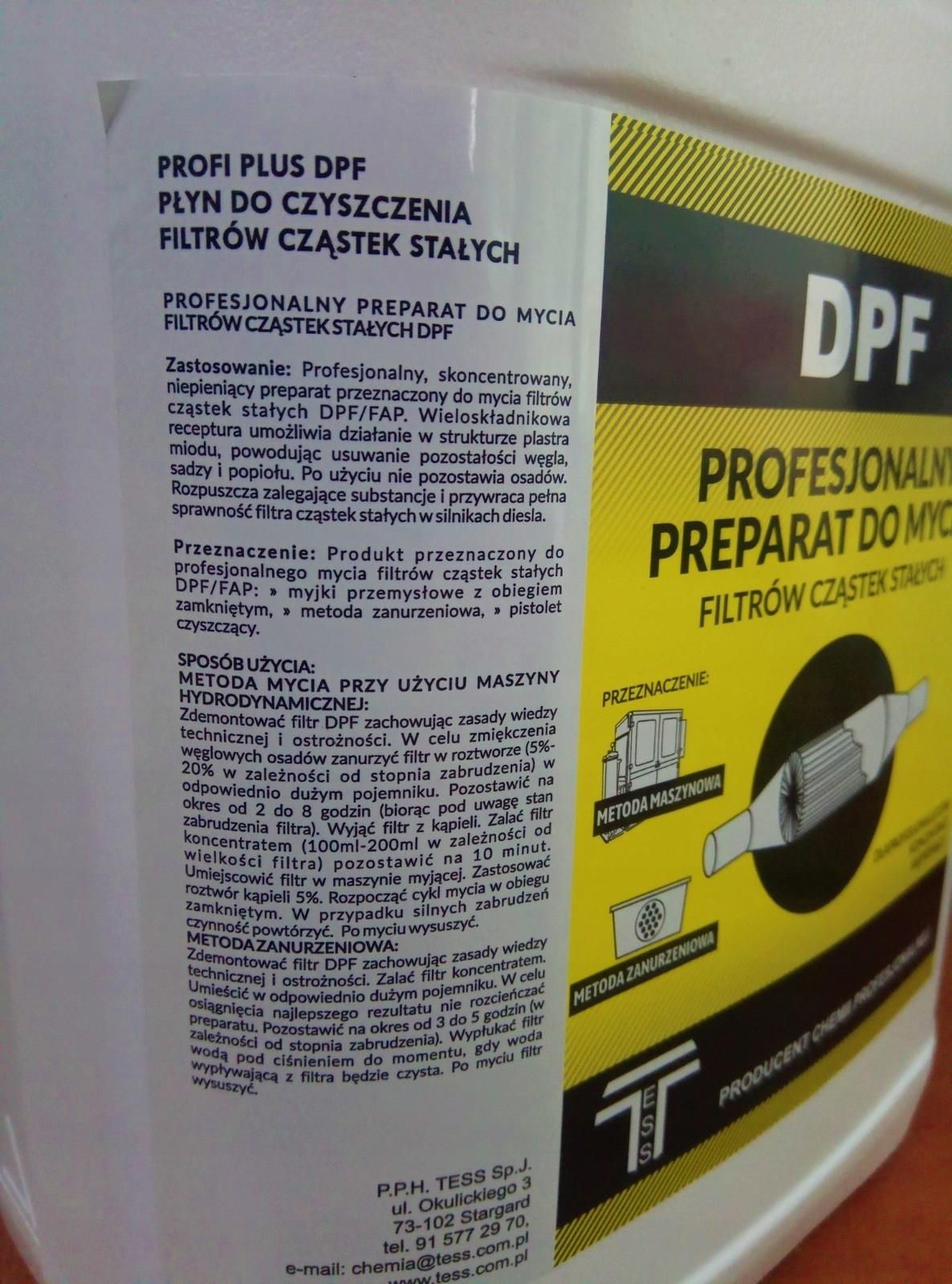 Tess Dpf Cleaner Płyn Do Mycia Fap 5L Mocny W1167 - Opinie i ceny na ...