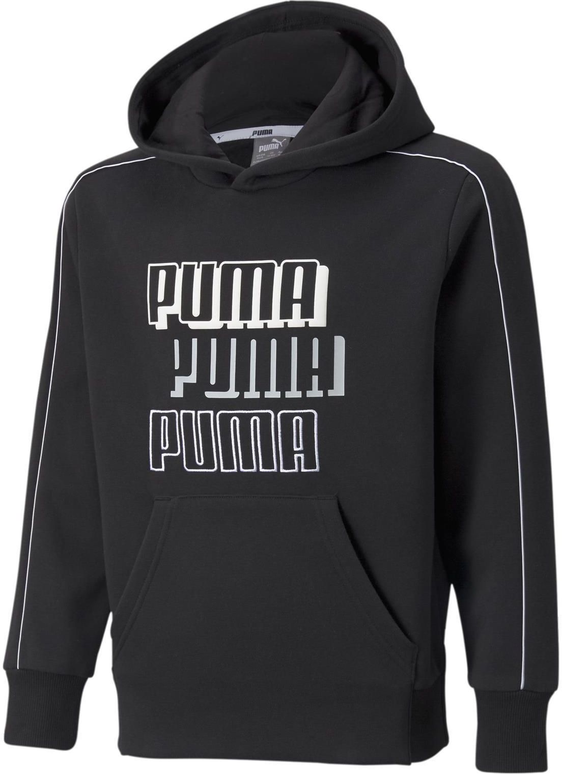 Bluza z kapturem chłopięca Puma ALPHA czarna 58927501 - Ceny i opinie ...