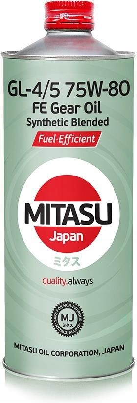 Mitasu Fe Gear Oil Gl- 4/5 75W-80 1L - Opinie i ceny na Ceneo.pl