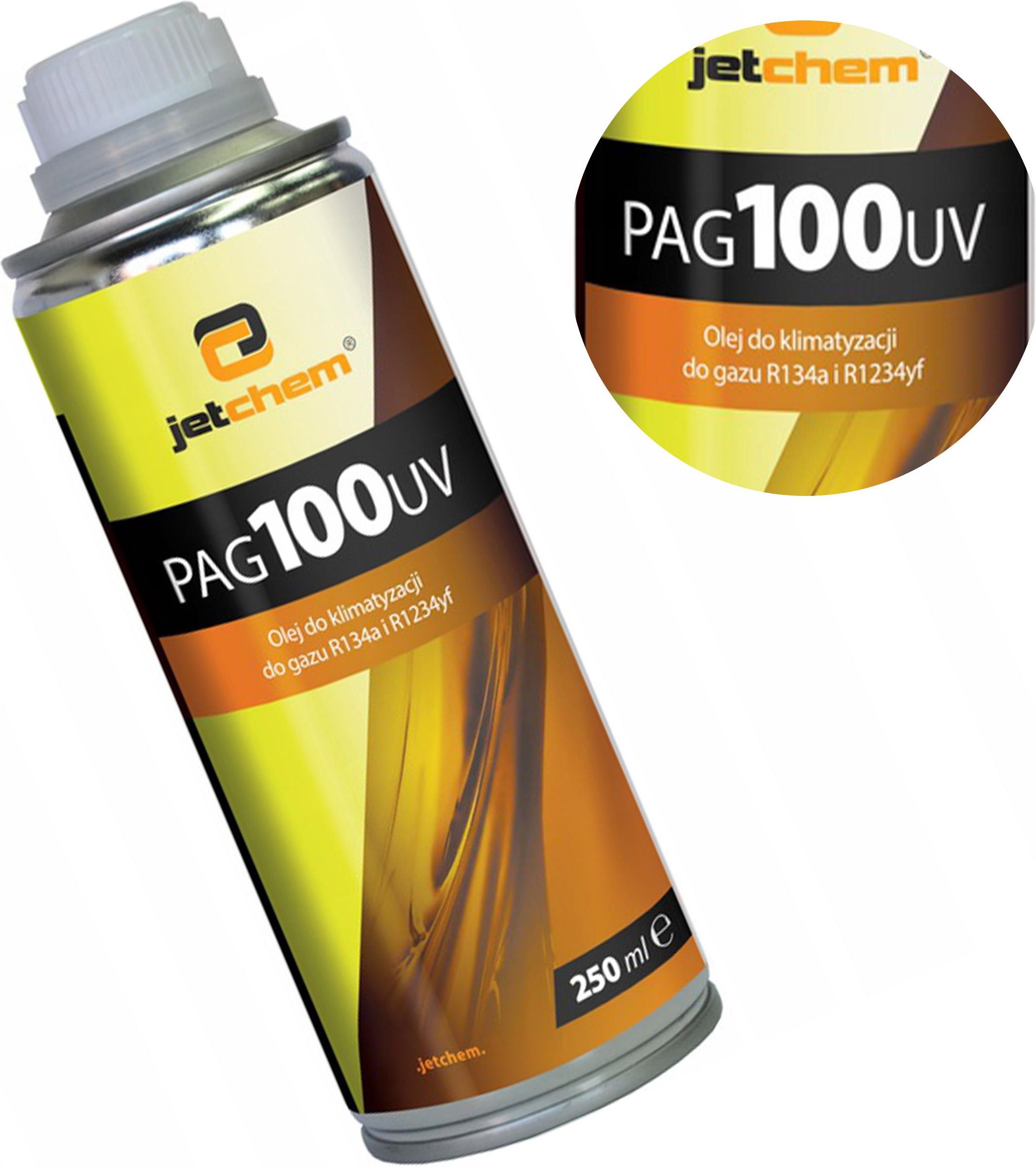 Jetchem Olej Pag100 Uv Do Klimatyzacji 250ml R134A R1234Yf - Opinie i ceny na Ceneo.pl
