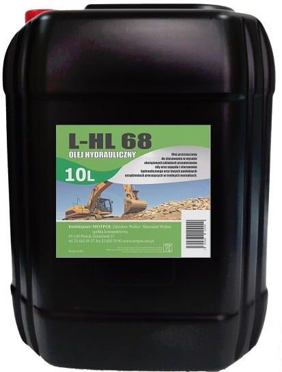 Motol Dcs L-Hl 68 Olej Hydrauliczny Do Koparki 10L - Opinie i ceny na Ceneo.pl