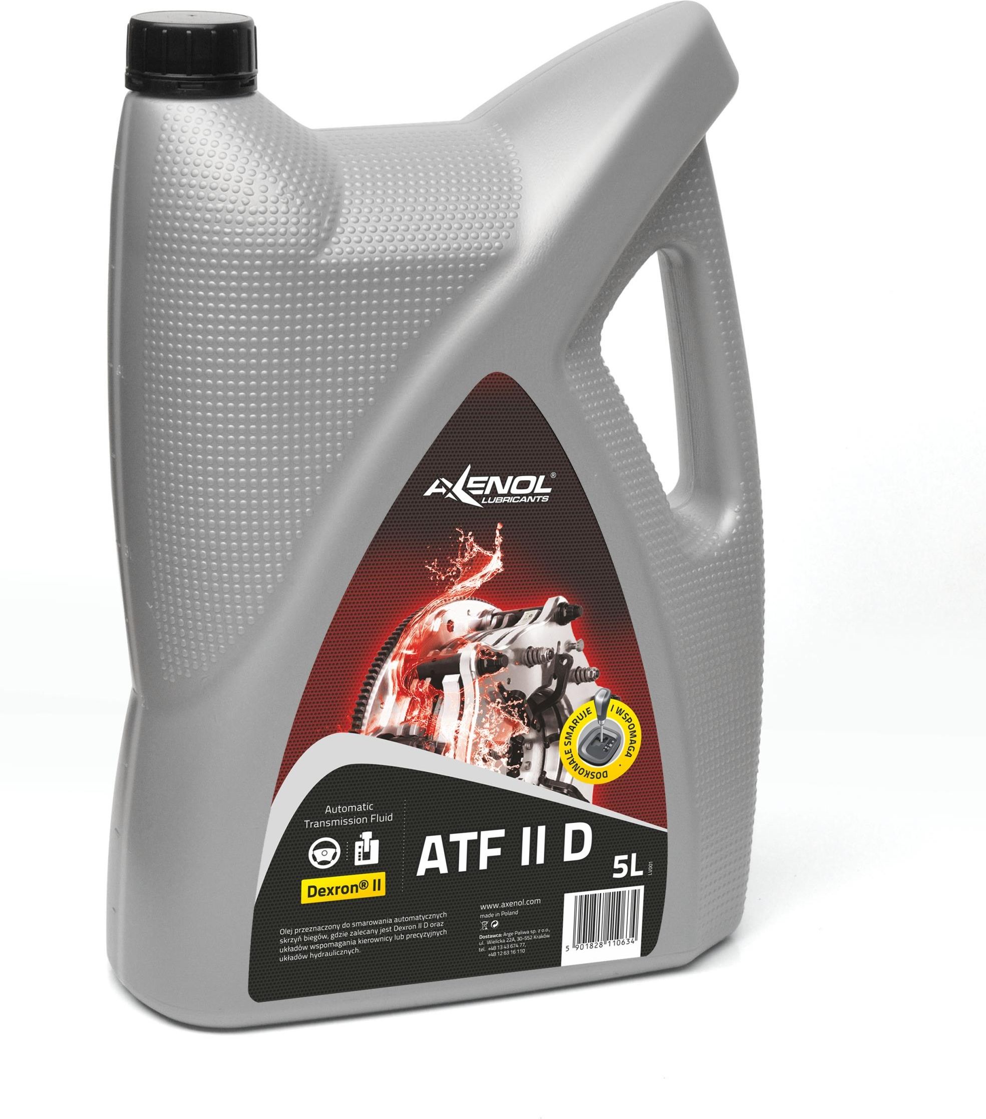 Axenol Olej Przekładniowy Atf IId 5L - Opinie i ceny na Ceneo.pl