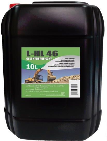 Motol Dcs L-Hl 46 Olej Hydrauliczny Do Koparki 10L - Opinie i ceny na Ceneo.pl
