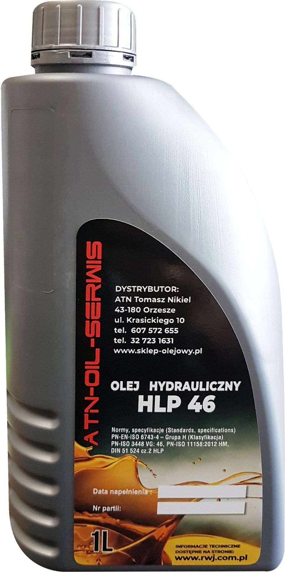 Jasol Olej Hydrauliczny Din 51 524 Cz.2 Hlp Vg 46 - 1L - Opinie i ceny na Ceneo.pl