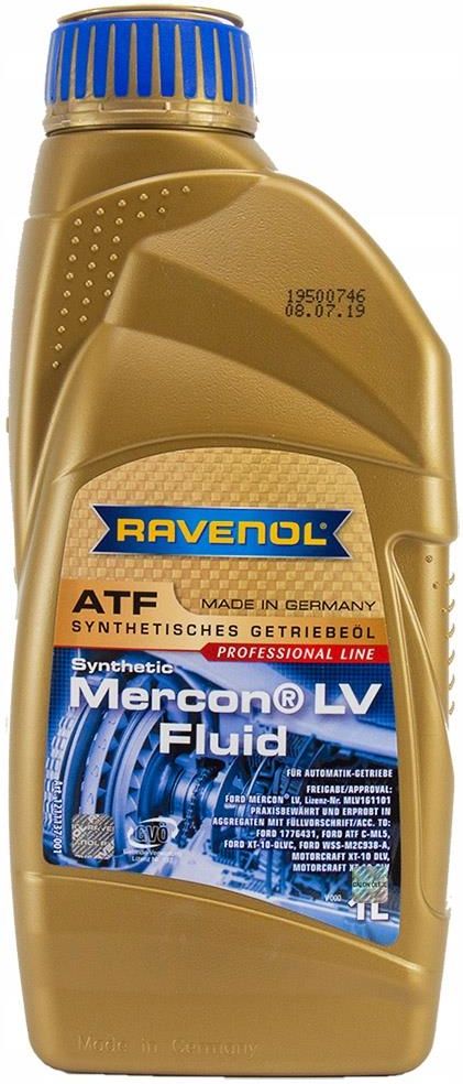 Ravenol Olej Przekładniowy Atf Mercon Lv 1L - Opinie i ceny na Ceneo.pl