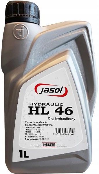 Jasol Olej Hydrauliczny Hl 46 1 L - Opinie i ceny na Ceneo.pl