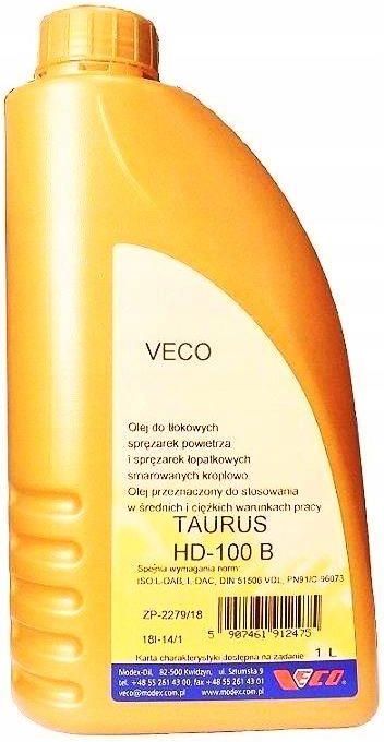 Veco Olej Do Sprężarek Tłokowych I Łopatkowych 1L Hd100 - Opinie i ceny na Ceneo.pl