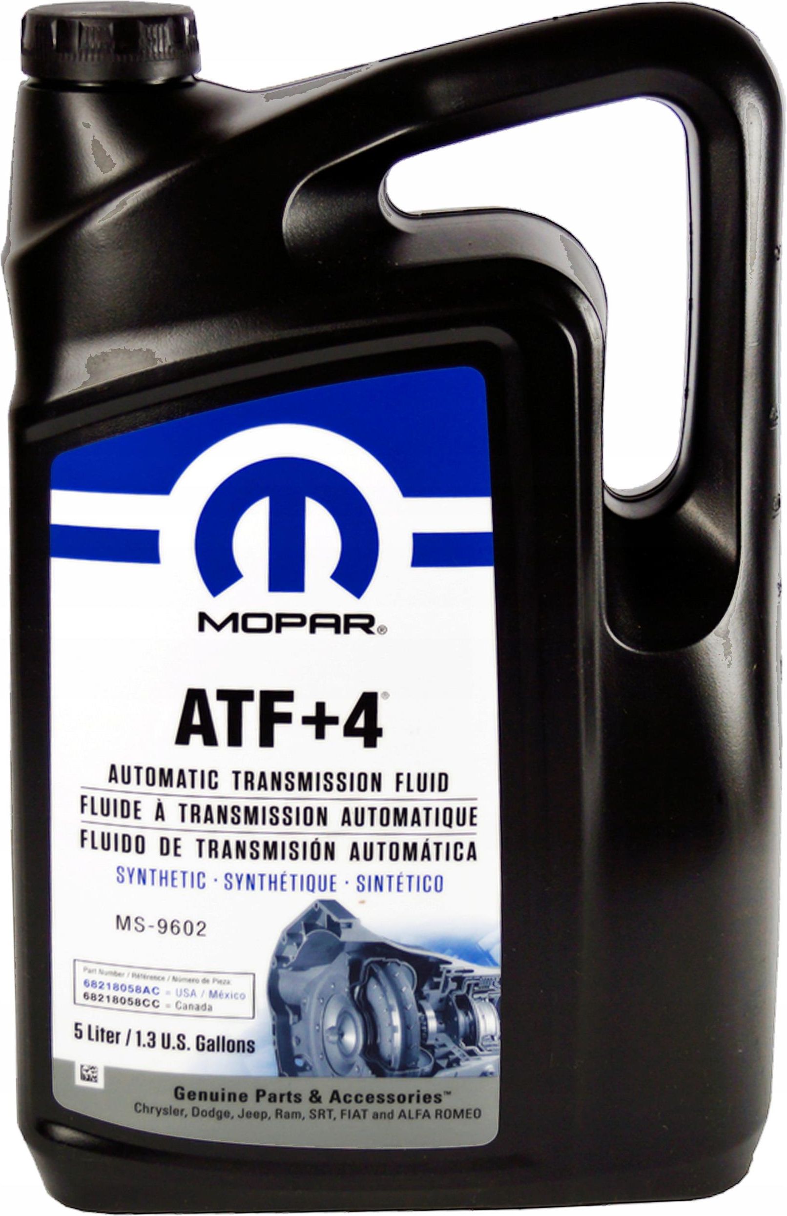 Mopar Olej Atf+4 Czerwony 5L Jeep Dodge Chrysler - Opinie i ceny na ...