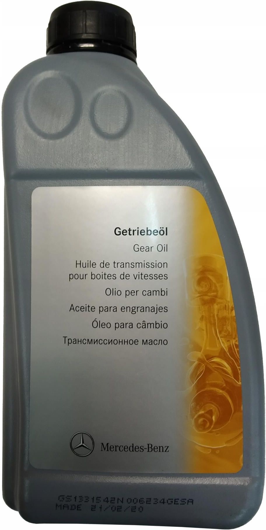 Mercedes-Benz Org Olej Przekładniowy 235.10 1L - Opinie i ceny na Ceneo.pl