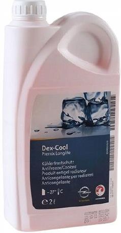 Opel Dex-Cool Gotowy Płyn Chłodzący Czerwony 2L - Opinie i ceny na Ceneo.pl