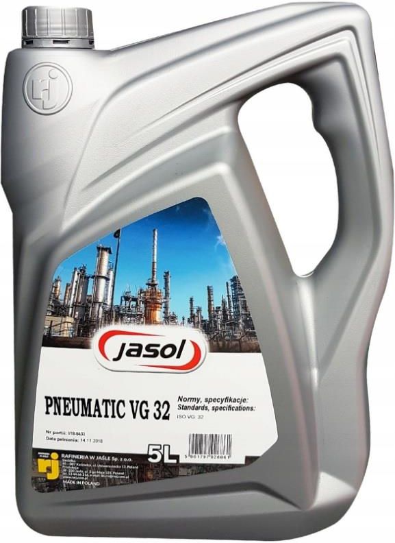 Jasol Olej Do Smarowania Urządzeń Pneumatycznych Vg32 5L - Opinie i ...