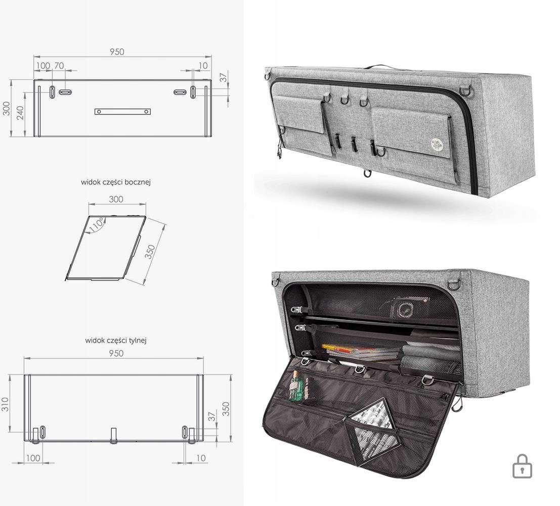 Van Der Moon Zabudowa Kampera Box Adventure Antracyt 95Cm - Opinie i ...