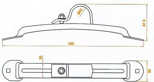 Domar Uchwyt Mocowanie Błotnika Dk8120 - Opinie i ceny na Ceneo.pl