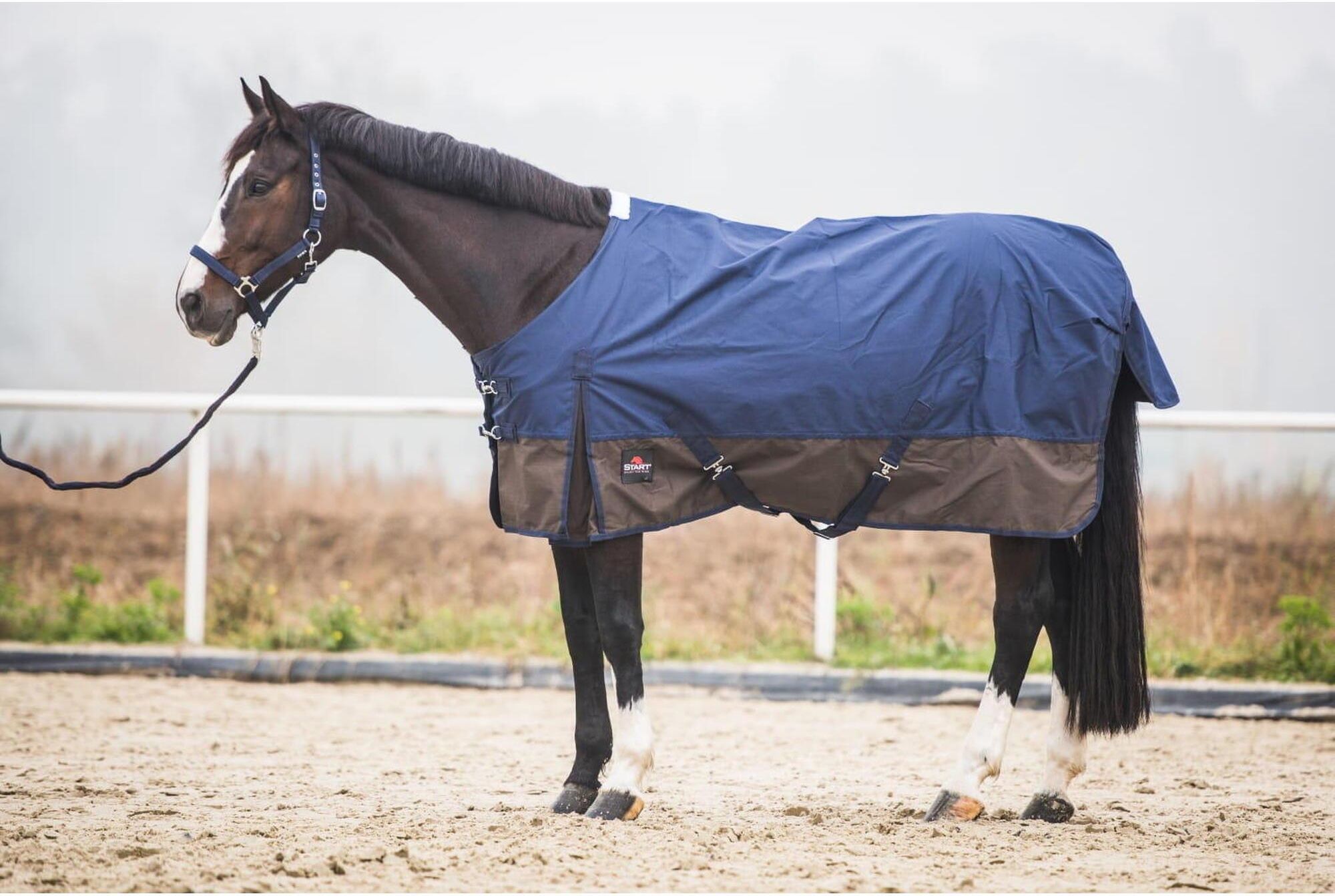 Start Derka Padokowa Dla Konia 2-Tone 0G 600D Podszyta Przeciwdeszczowa ...