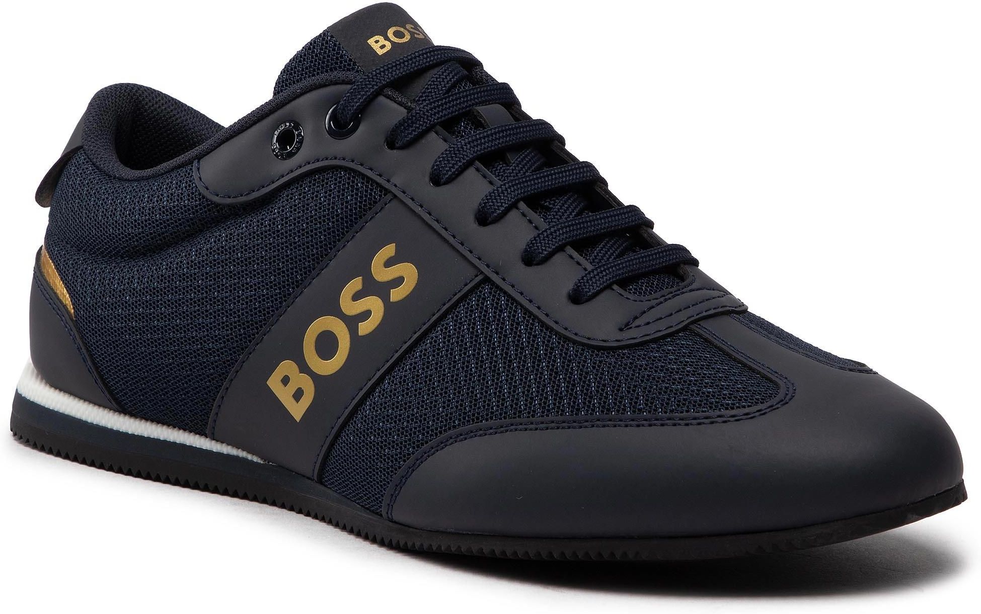 Sneakersy BOSS - Rusham 50470180 10199225 01 Dark Blue 407 - Ceny i ...