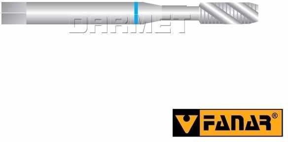 Gwintownik maszynowy wysokowydajny HSS-E, DIN 371-C - gwint metryczny zwykły M10 R40 ...