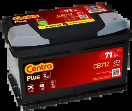 Centra Akumulator 71Ah/670A 12V +P Plus CB712 - Opinie i ceny na Ceneo.pl