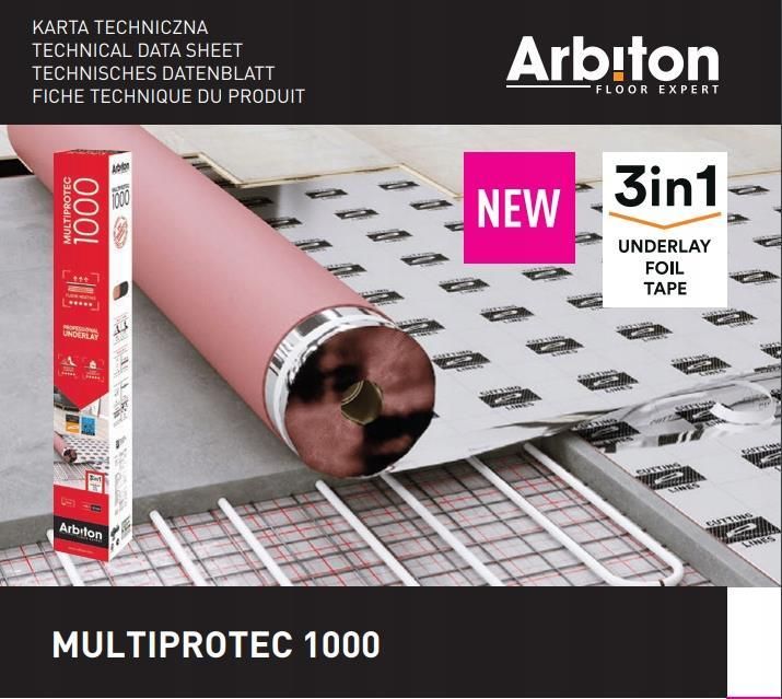 Arbiton Podkład Multiprotec 1000 3W1 1.5 - Opinie i ceny na Ceneo.pl