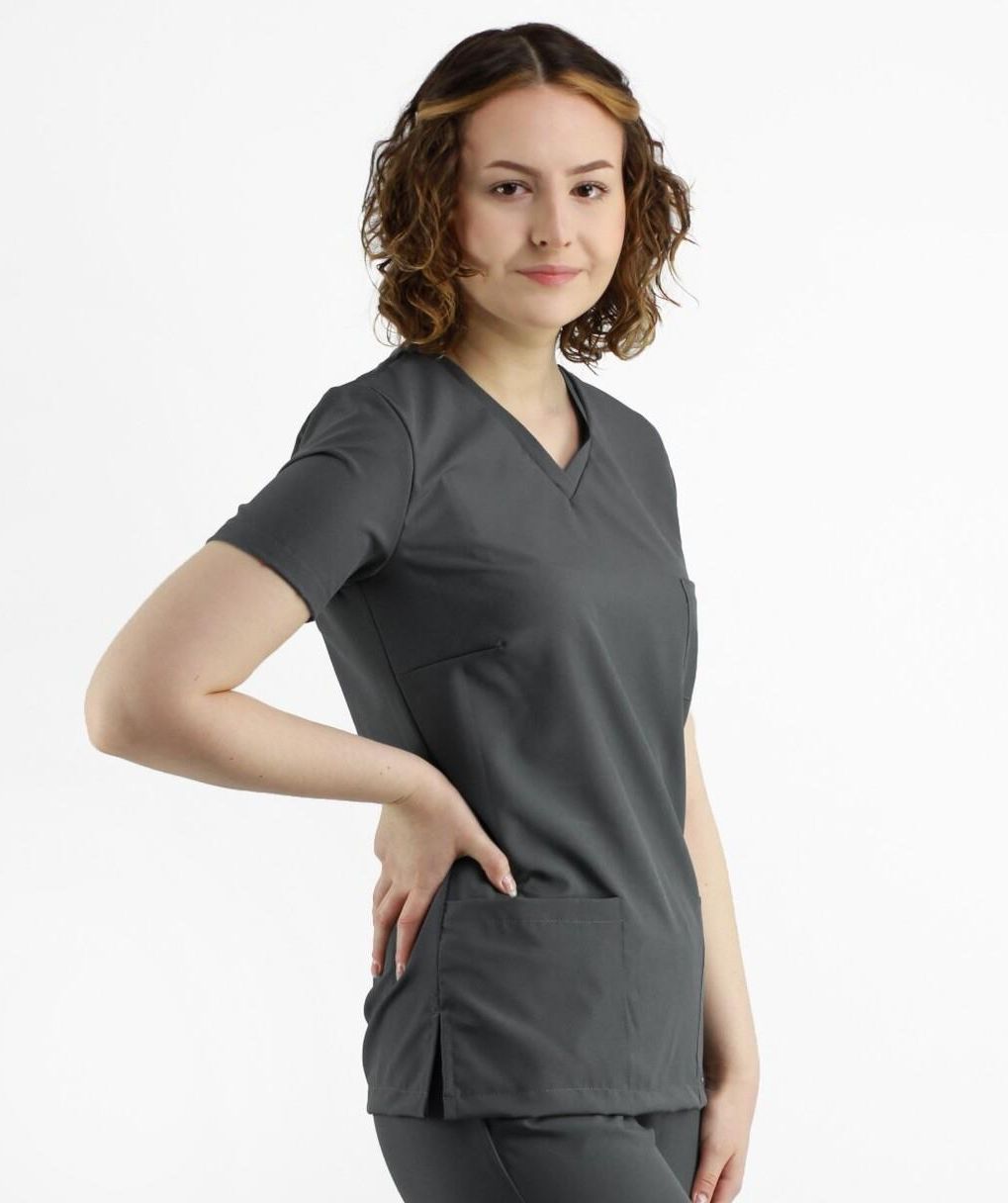 Doctor Scrubs Bluza Medyczna Light Active Graphite Xl - Ceny i opinie ...