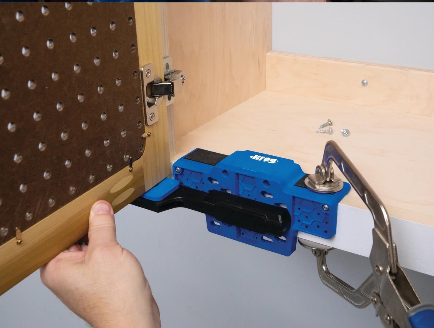 Kreg Szablon Do Montażu Frontów Szafek Cabinet Door Mounting Jig ...