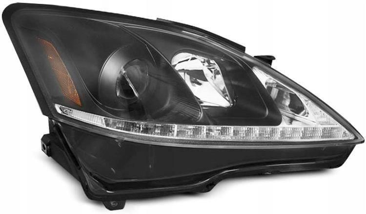 Lampa przednia Sonar Reflektory Lampy Przednie Lexus Is 06-13 Drl Black ...