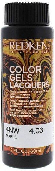 Redken Koloryzacja Permanentna Color Gel Lacquers 4Nw-Maple (3 X 60 Ml ...