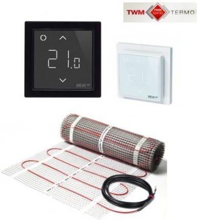 Devi/Danfoss Mata Grzejna Devi 150T 600W 40M2 + Devireg Smart A3E74609B ...