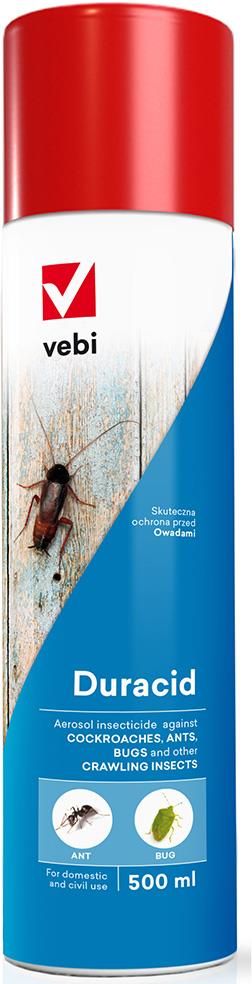 Duracid 500Ml Spray O Natychmiastowym Działania Na Wszelkie Owady ...