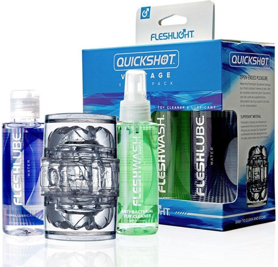 Fleshlight Masturbator I Akcesoria Quickshot Vantage Combo Pack - Ceneo.pl