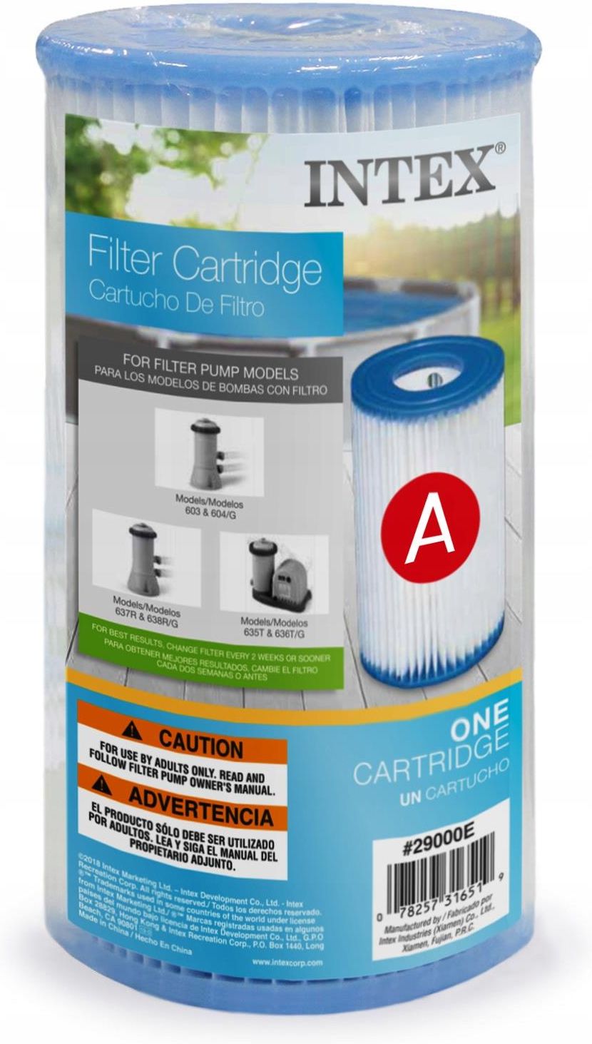 Intex Filtr Papierowy Do Pompy Basen Typ A 29000 - Ceny i opinie - Ceneo.pl
