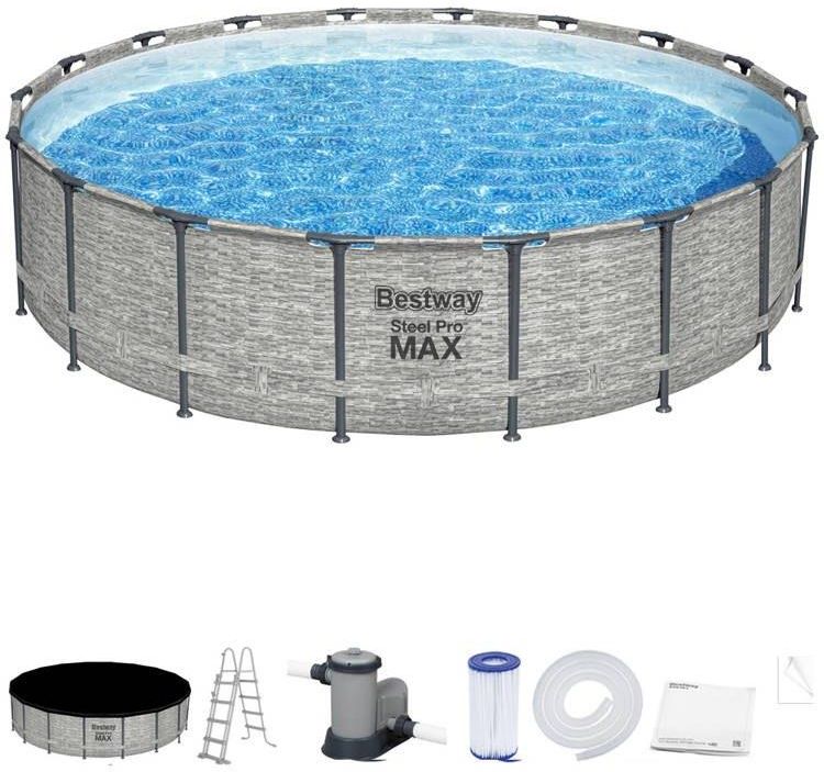 Basen Bestway Steel Pro Max 5618Y 549x122cm - Ceny i opinie - Ceneo.pl