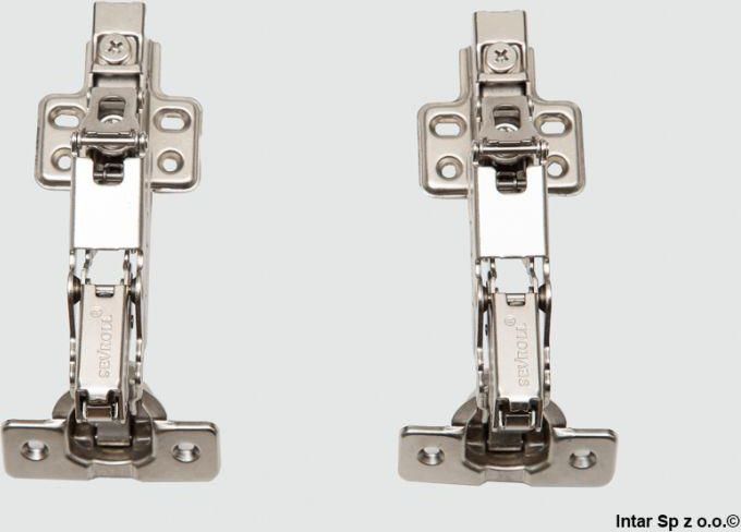 Zawias kątowy 165 st., Fi-35 mm, 223047, Prowadnik H-0, Clip, Cichy ...