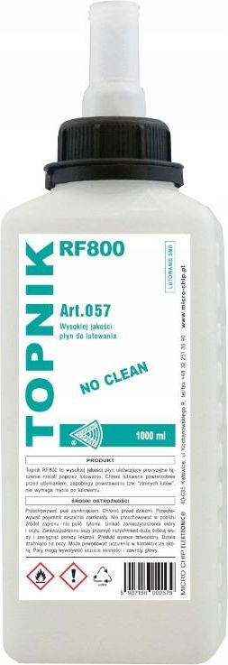 Micro Chip Elektronic Topnik Rf 800 Do Smd I Bga W Płynie 1L Jakość ...