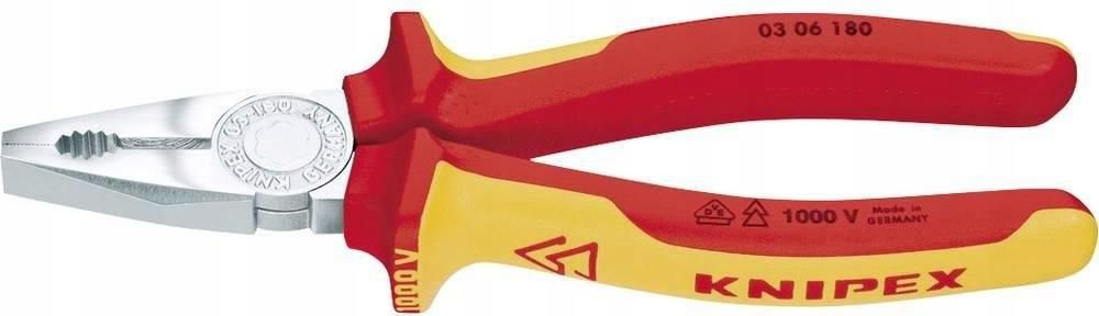 Knipex Kombinerki Szczypce Knipex, 180Mm 853046 - Opinie i ceny na Ceneo.pl