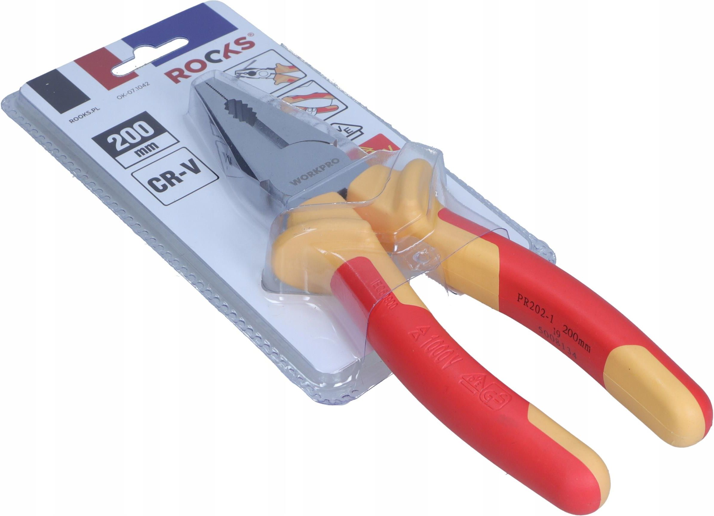 Rooks Szczypce Vde Uniwersalne, 200Mm Ok071042 - Opinie i ceny na Ceneo.pl