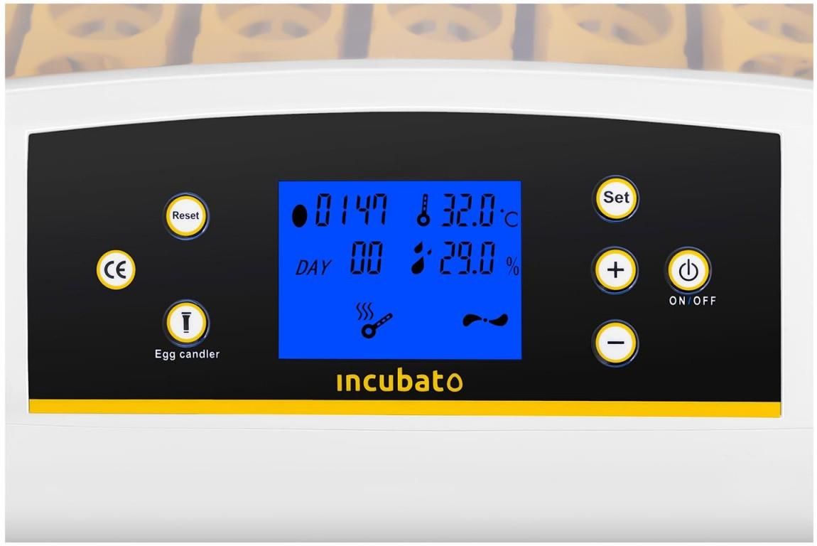Produkt z outletu: Inkubator do jaj klujnik wylęgarka 90 W 56 jaj ...