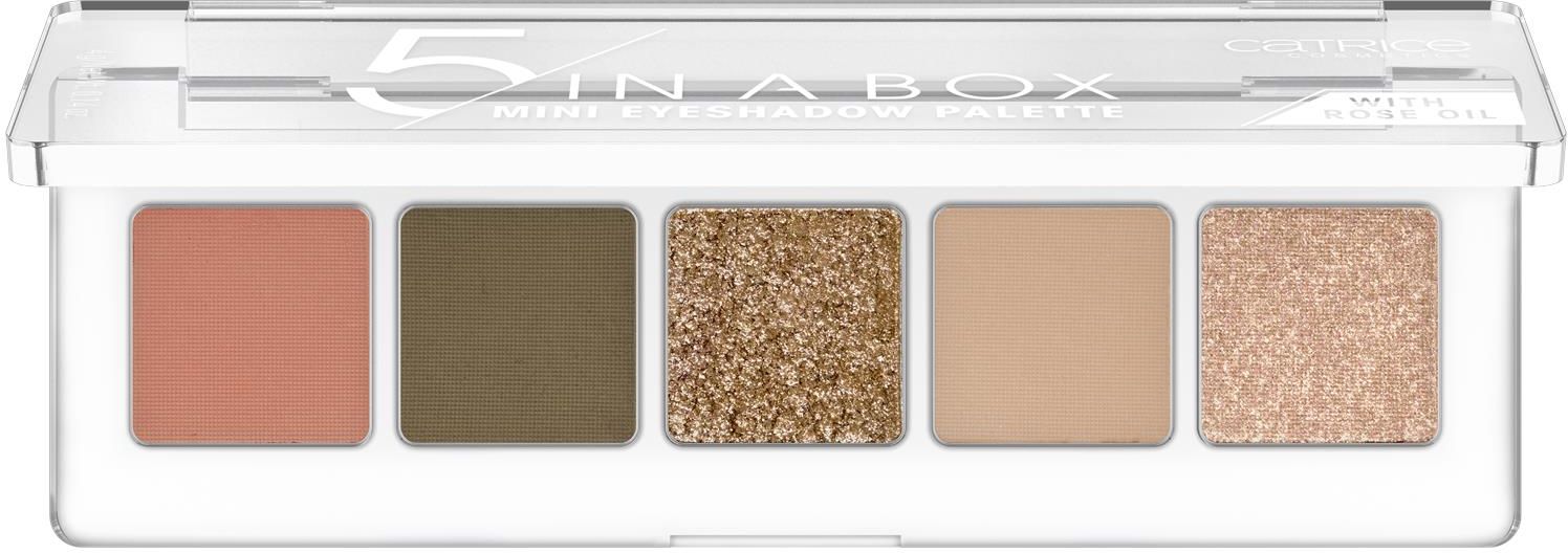 Catrice 5 In A Box Mini Paleta Cieni Do Powiek 070 Elegant Khaki Look ...